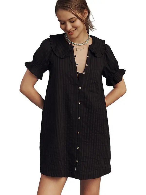PILCRO The Keira Mini Dress - Black