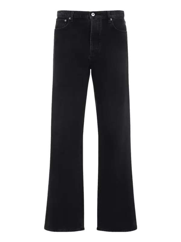 Off-White Printed Jeans - Black