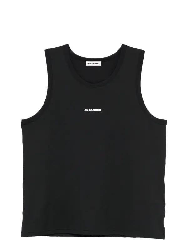 JIL SANDER Jersey Performance Tank Top - Black