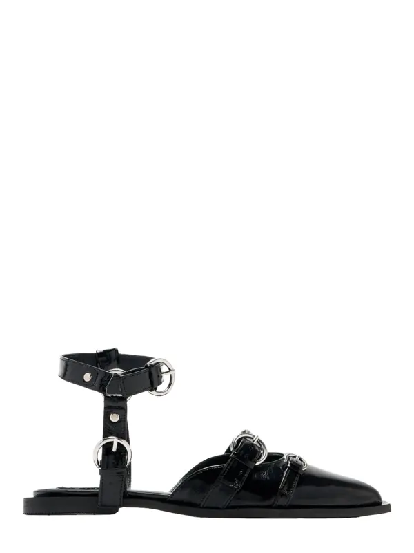 ALOHAS Thalara Ballerina Flats - Black