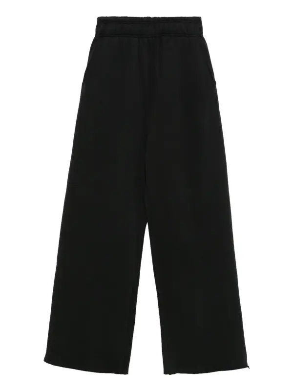 ENTIRE STUDIOS Organic Cotton Track Trousers - Black