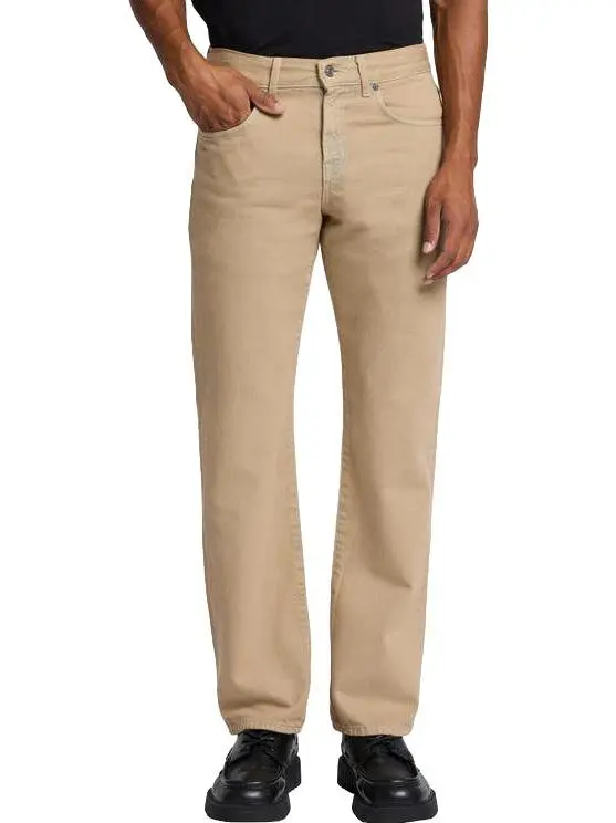 7 For All Mankind Austyn Relaxed Straight-leg Jeans - Sunny Tempo