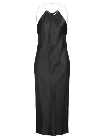 Diesel Midi Slip Dress - Black