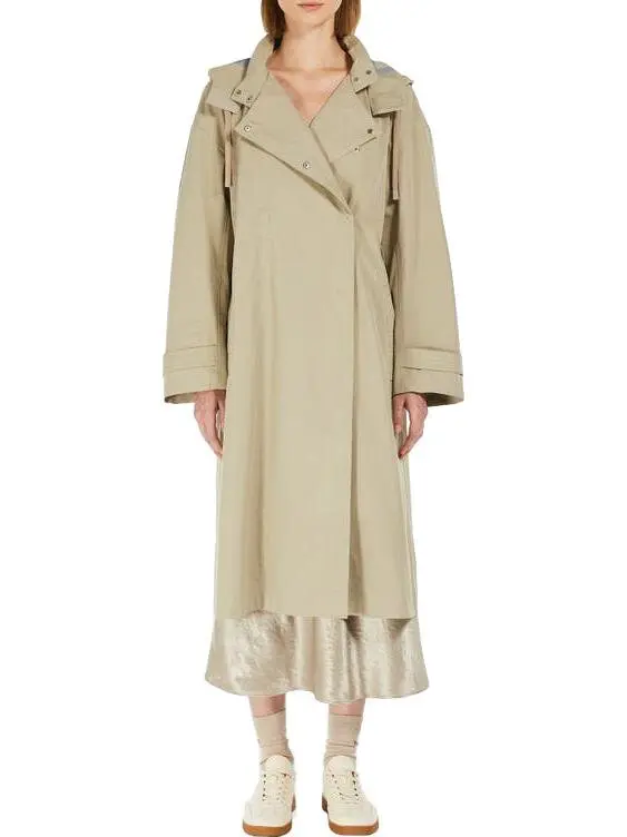 MM BY MAX MARA Mm Moriana Hooded Raincoat - Sand