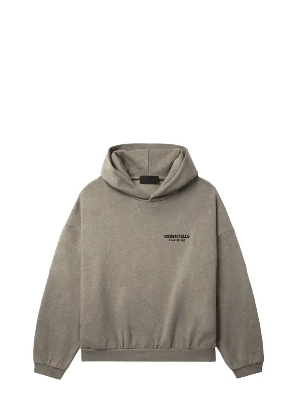 Fear Of God Logo-print Hoodie - Grey