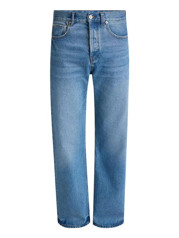 Jacquemus Straight-leg Jeans - Blue/tabac