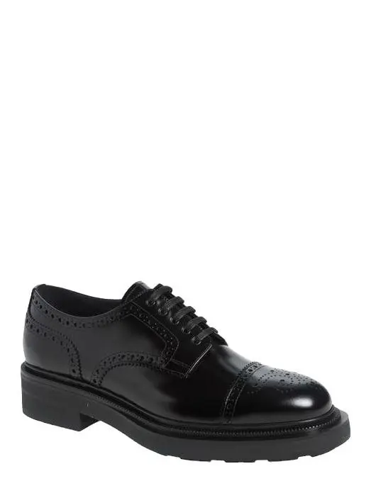Prada Tyrone Brogue Derby - Nero