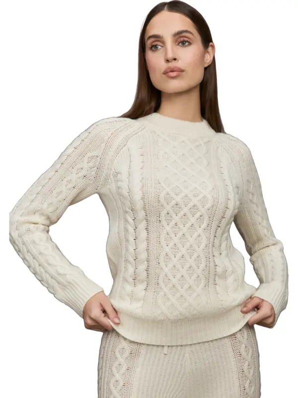 MADELEINE THOMPSON Delilah Top - Cream
