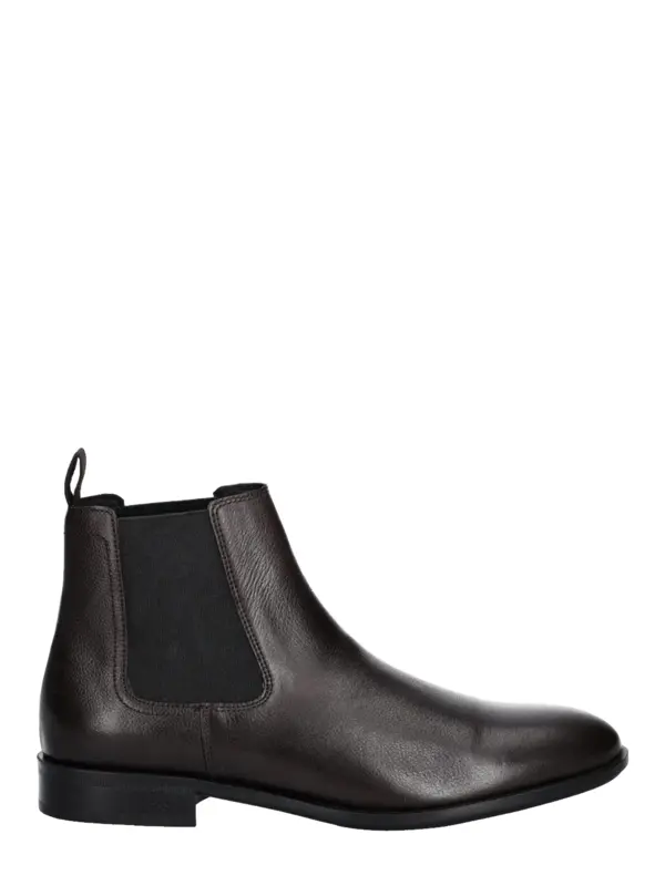 Hugo Boss Leather Chelsea Boots - Brown