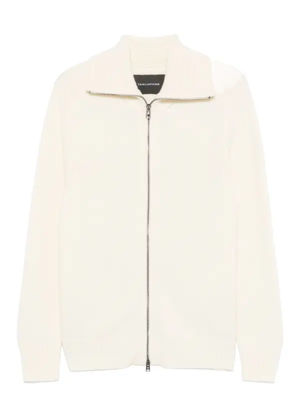 Tagliatore Kaleb Cardigan - Neutrals