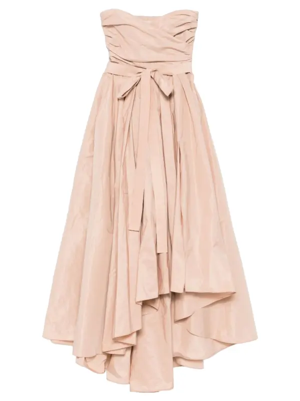 Pinko Pleated Maxi Dress - Pink