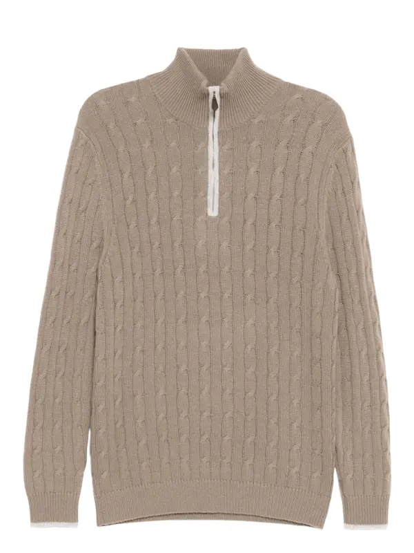 N.peal Albemarle Jumper - Brown