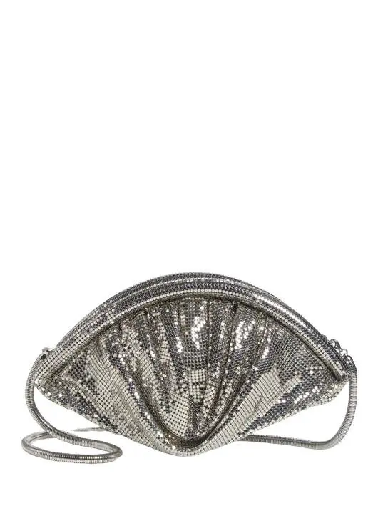Rabanne Chain Mail Clutch - Silver