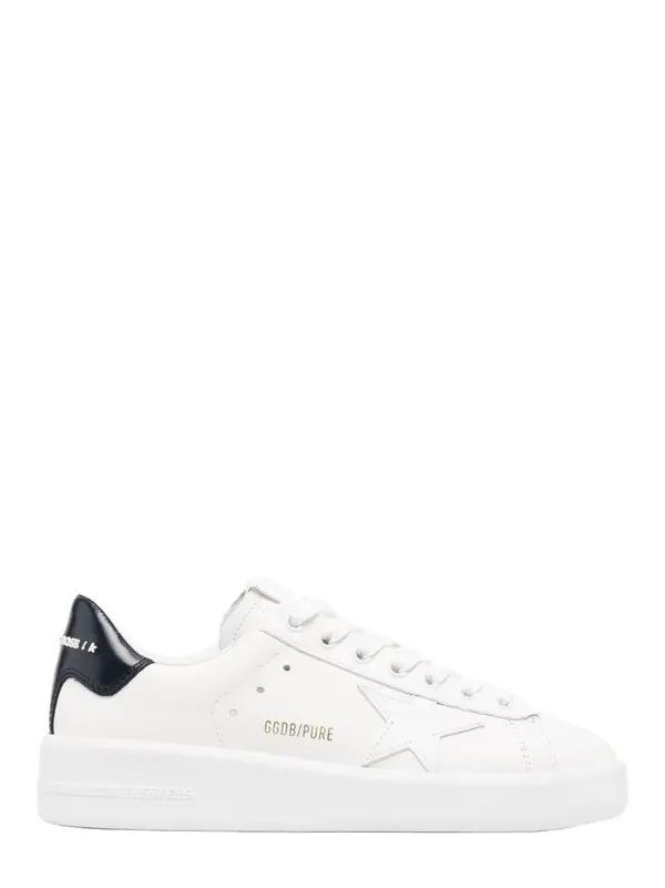 Golden Goose Purestar Leather Sneakers - White