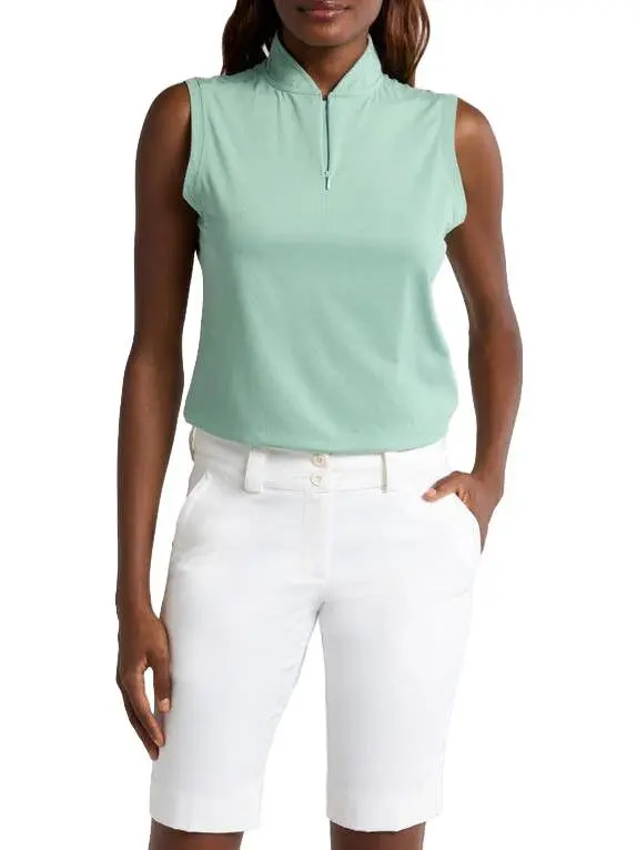 SWANNIES Brynn Sleeveless Polo - Sage