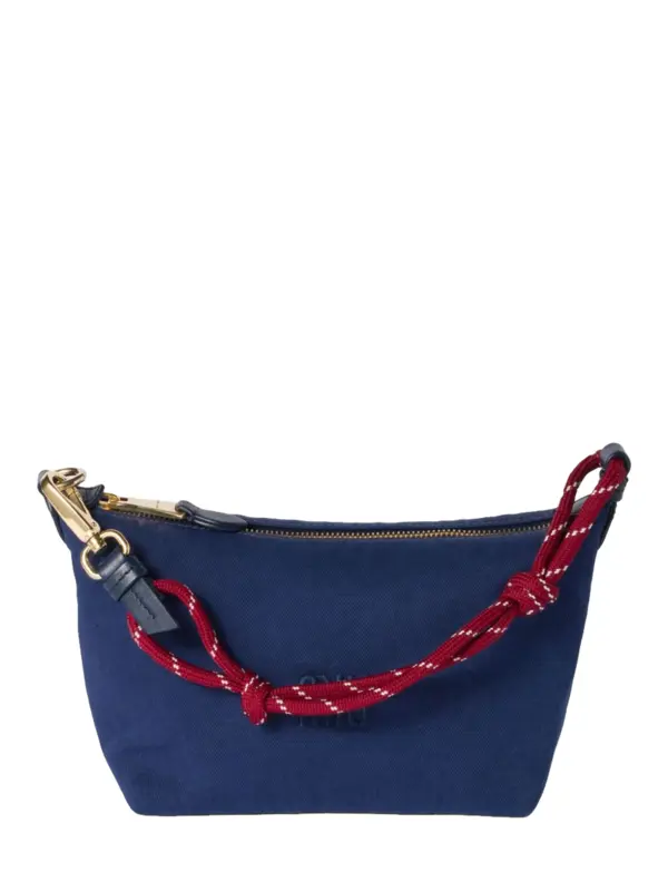 Miu Miu Gabardine Mini Bag - Blue