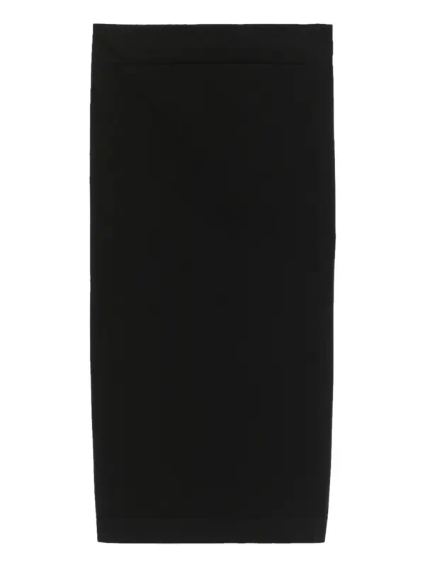 ANDREĀDAMO Sculpting Midi Skirt - Black