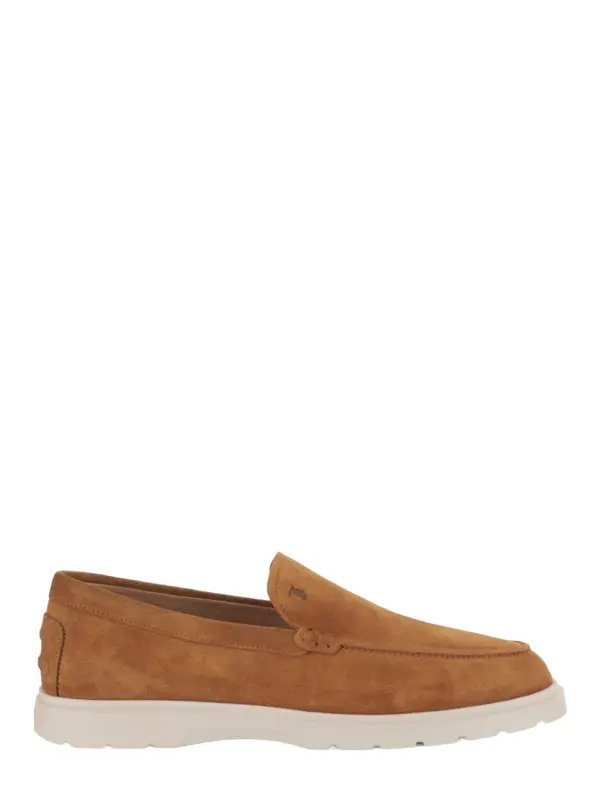 TOD'S Suede Loafers - Brown