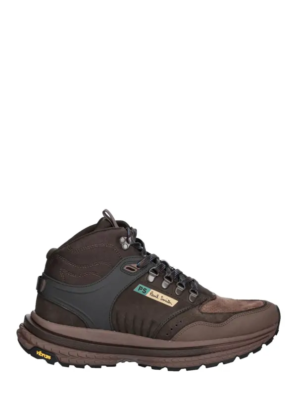 Paul Smith Lace-up Ankle Boots - Brown