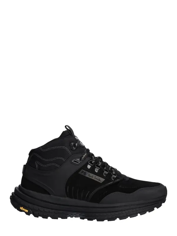 Paul Smith Lace-up Ankle Boots - Black