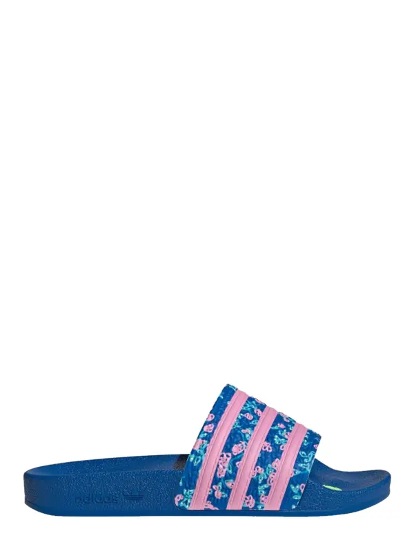 Adidas Kseniaschnaider X Adilette Slide 'floral - Blue