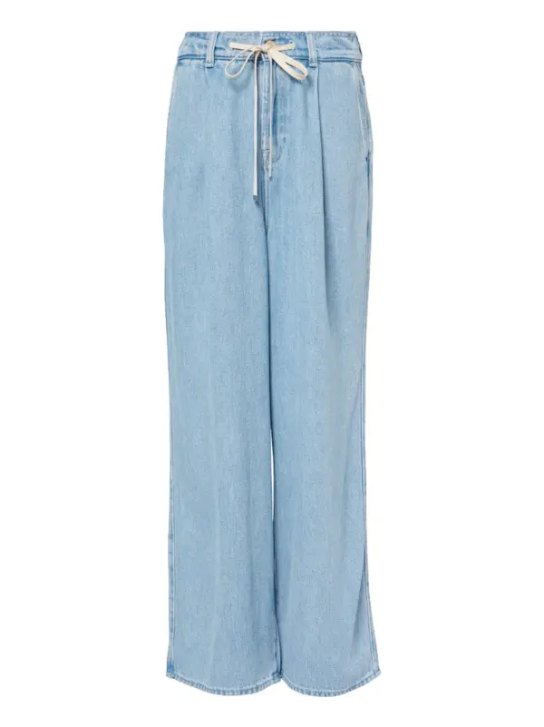 7 For All Mankind Tess Straight Leg Jeans - Blue
