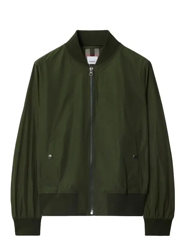 Burberry Bomber Jacket - Dark Olive Green
