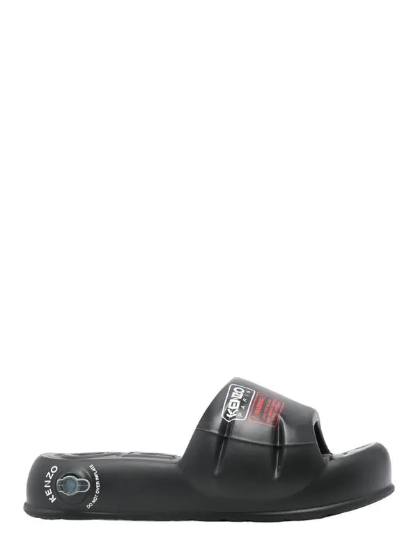 Kenzo Molded Footbed Sandals - Black
