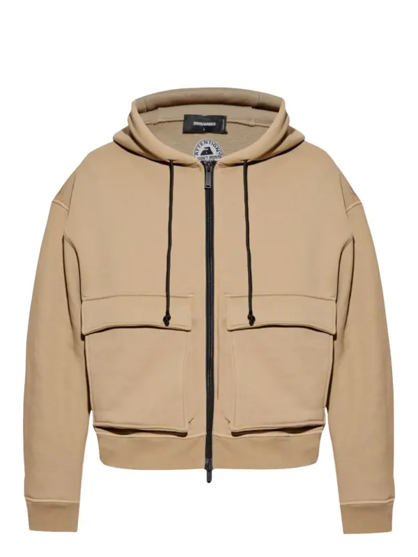 Dsquared2 Hooded Jacket - Neutrals