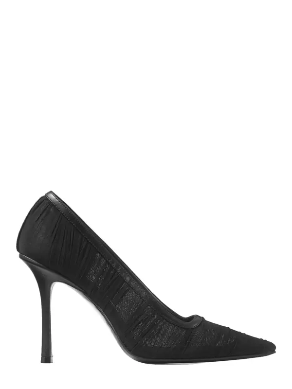 JIMMY CHOO 100mm Lotta Pumps - Black