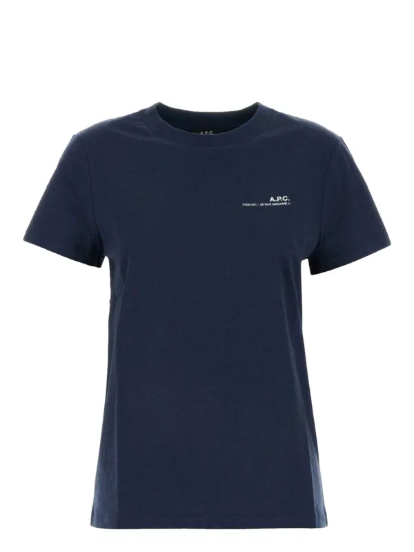 A.p.c. Cotton T-shirt - Blue