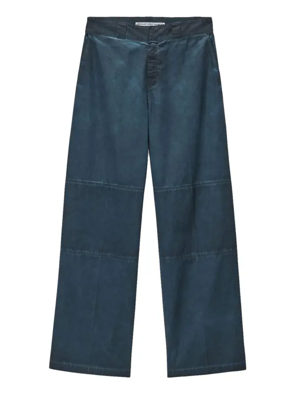 Alexander Wang Straight-leg Trousers - Blue