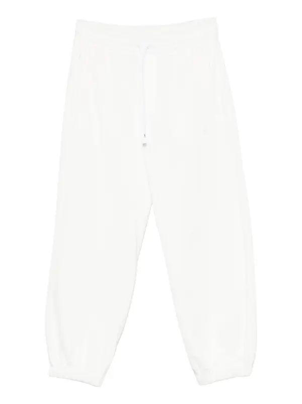 Alexander McQueen Skull-embroidered Track Trousers - White
