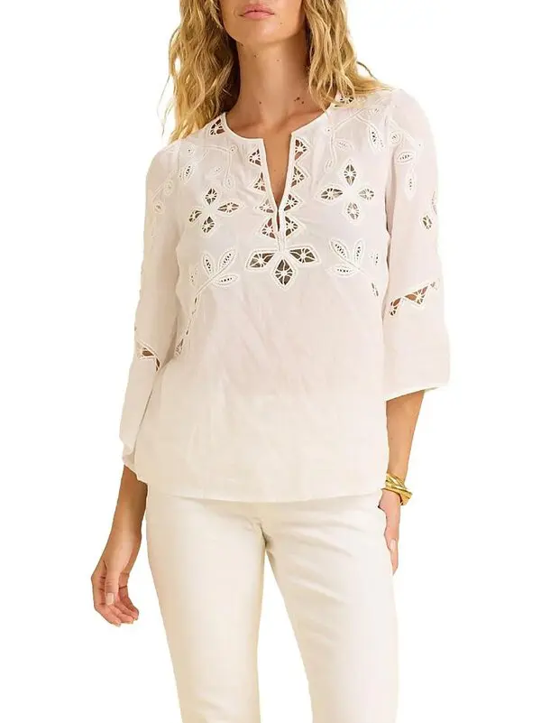 Calypso St. Barth Bella Top - White