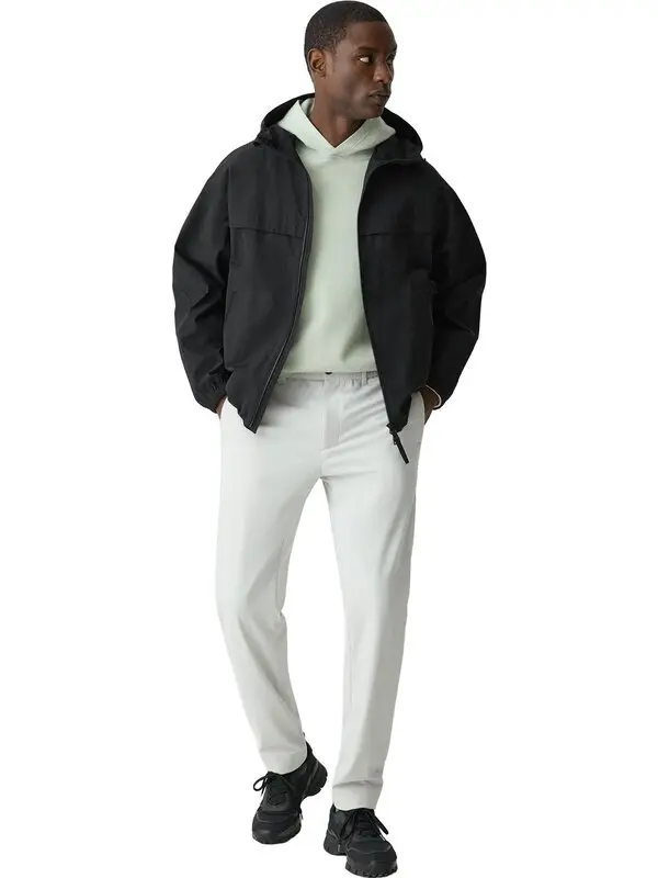 Theory Curtis Drawstring Pant - Fog
