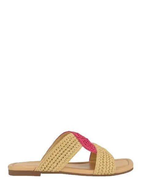 Nine West Quara Slide Sandal - Light Natural