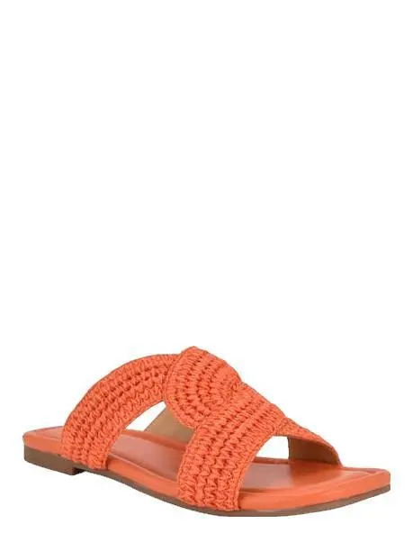 Nine West Quara Slide Sandal - Orange