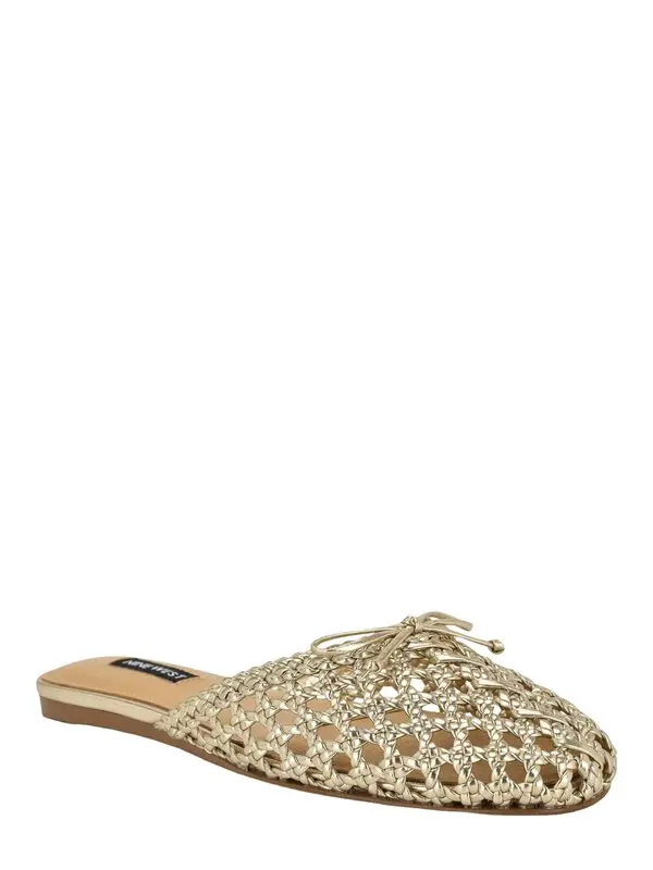 Nine West Lolah Mule - Gold
