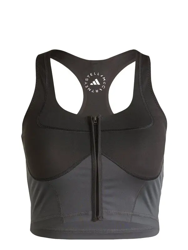 Stella McCartney Truestrength Cropped Top - Black