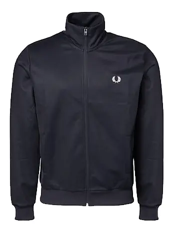 Fred Perry Brand-embroidered Regular-fit Woven Jacket - Navy