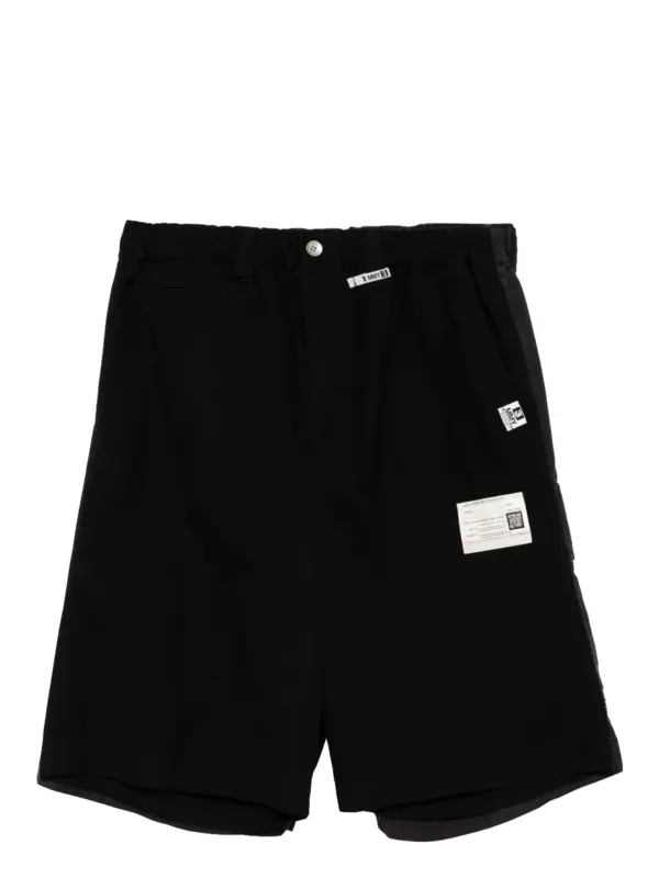 Mihara Yasuhiro Patchwork Shorts - Black