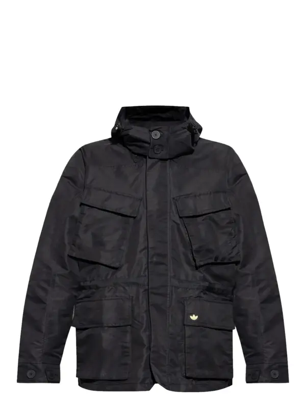 Adidas Hooded Jacket - Black