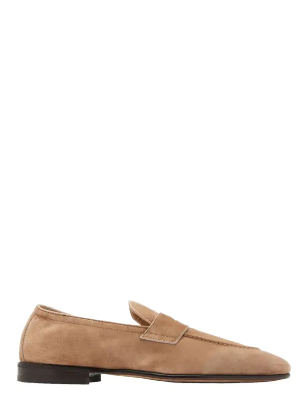 Brunello Cucinelli Penny Loafers - Brown
