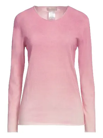 AROVESCIO Tie-dyed Crewneck Sweater - Pink