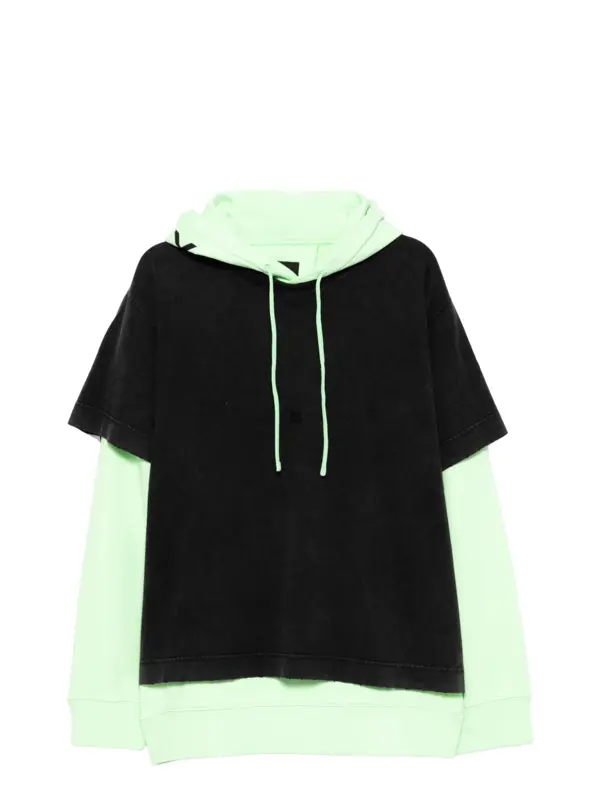 Givenchy Layered Hoodie - Grey
