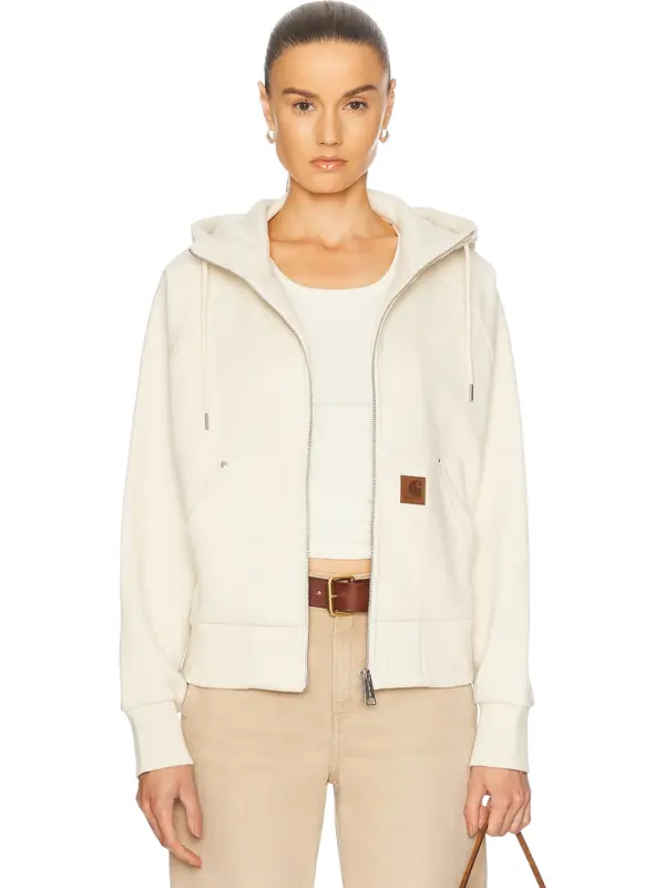 Carhartt Work In Progress Hooded Eldon Jacket - Natural