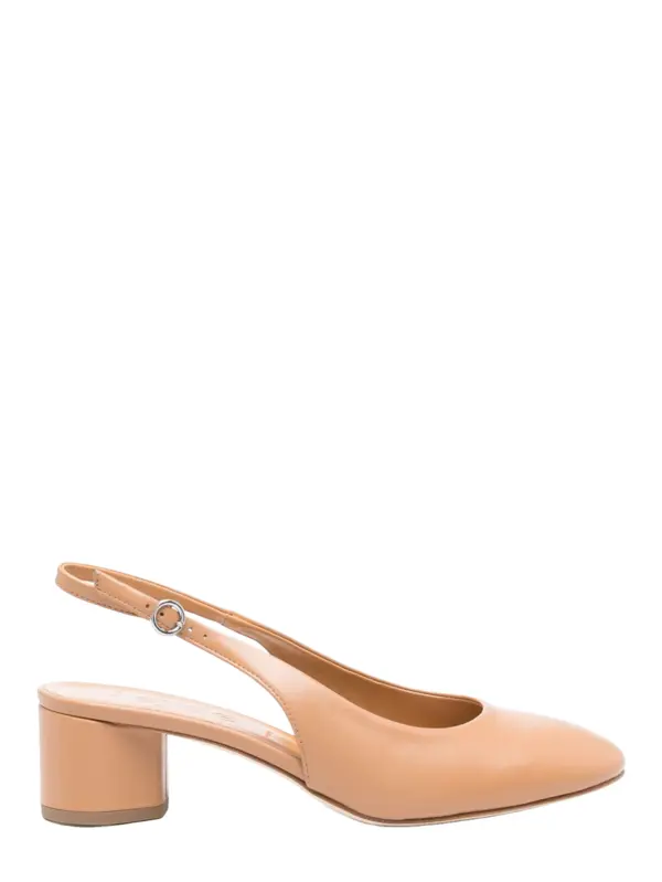 AeydĒ 45mm Romy Pumps - Neutrals