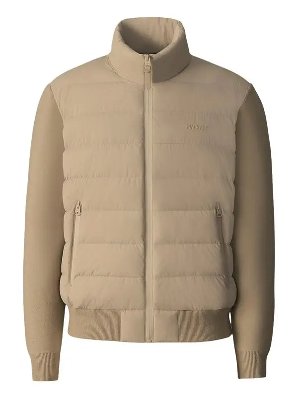 Mackage Haney-city Hybrid Down Jacket - Light Camel