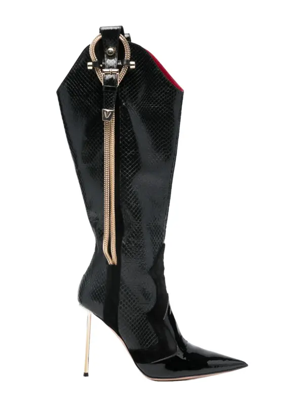 HARDOT 100mm Inferno Boots - Black