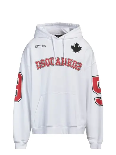 Dsquared2 Cotton-blend French Terry Sweatshirt - White